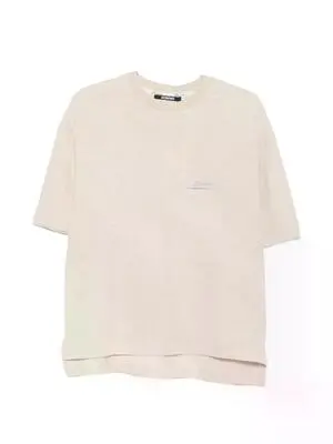Jacquemus Logo-patch Short-sleeve T-shirt