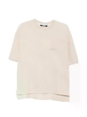 Jacquemus Logo-patch Short-sleeve T-shirt