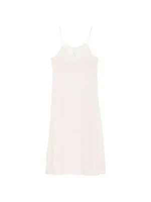 Chloé Lace Trim Midi Dress