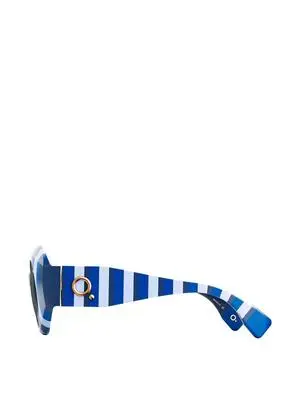 ETNIA BARCELONA Ibiza Striped Sunglasses - Blue