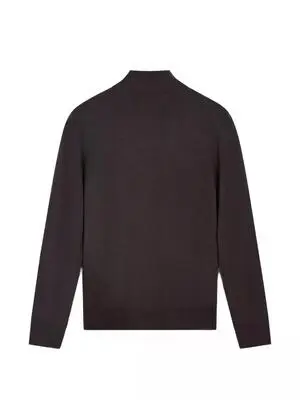 Canali Quarter-zip Knitted Sweater