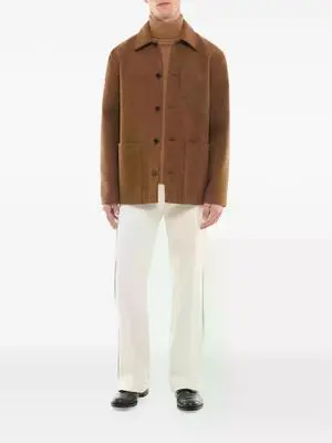 FURSAC Classic Collar Patch Pocket Coat