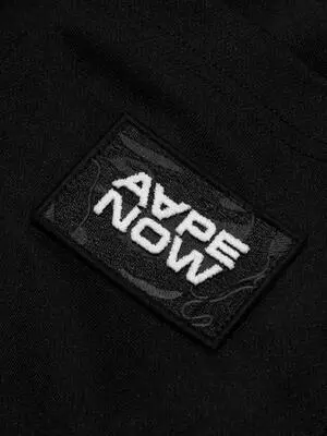 AAPE BY *A BATHING APE Aapenow Moonface Logo-print Shorts