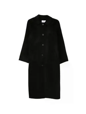 THE DYNAMIS STUDIO Raglan-sleeve Button-down Coat
