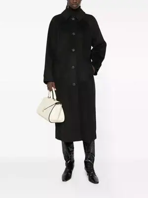 THE DYNAMIS STUDIO Raglan-sleeve Button-down Coat