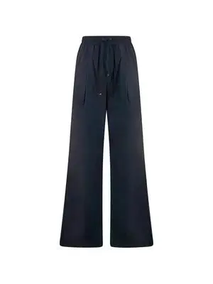 Herno High-waisted Wide-leg Trousers