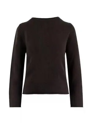 ALLUDE Cashmere Crew Neck Sweater