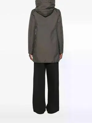 FAY Hooded Coat With Lobster-clasp Fastening