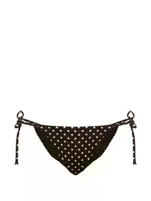 Matteau Polka-dot Side-tie Bikini Bottoms