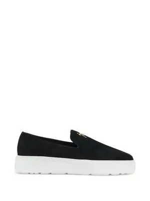 GIUSEPPE ZANOTTI Cobi Suede Slip-on Sneakers