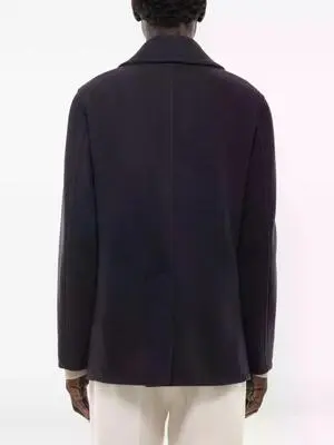 FURSAC Double-breasted Wool Blend Coat