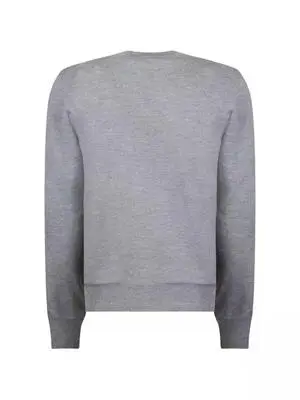 GRAN SASSO Argyle-knit Crew-neck Sweater