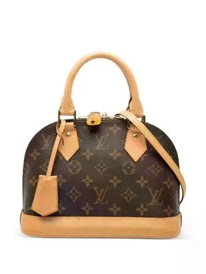 LOUIS VUITTON Monogram Alma Bb Satchel