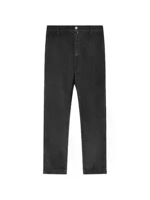 Jacob Cohen Logo-patch Corduroy Trousers - Grey