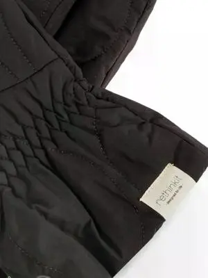 RETHINKIT STUDIOS Quilted Insulated Mittens - Black