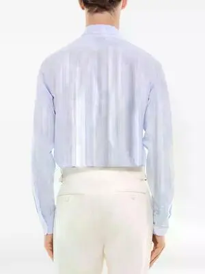 FURSAC Striped Straight-collar Shirt