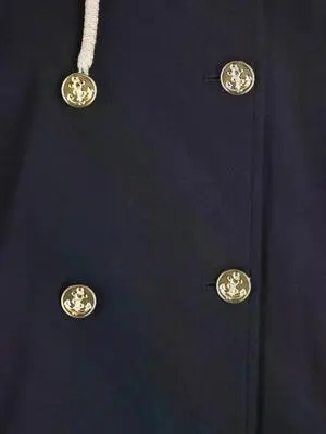 CAMPLIN Double-breasted Coat With Anchor Buttons