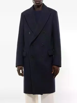 FURSAC Herringbone Double-breasted Coat