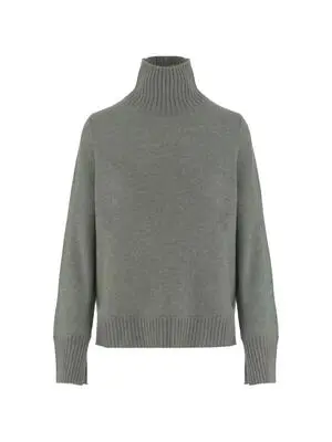 ALLUDE Cashmere Turtleneck Sweater