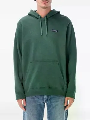 Patagonia P-6 Label Uprisal Logo-patch Pouch-pocket Hoodie - Green