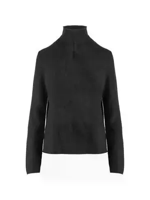 ALLUDE Turtleneck Knit Sweater