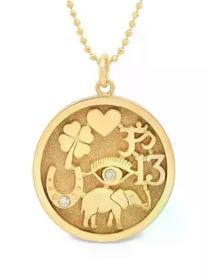 JENNIFER MEYER Good Luck Diamond Necklace