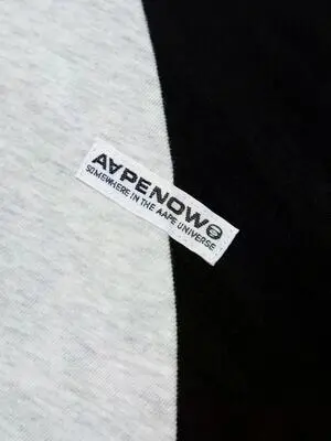 AAPE BY *A BATHING APE Moonface Raglan Long-sleeve T-shirt
