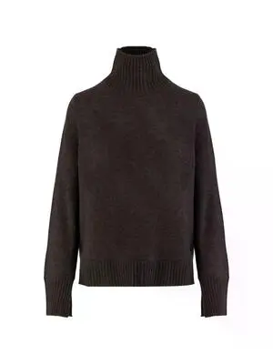 ALLUDE Ribbed-knit Turtleneck Sweater