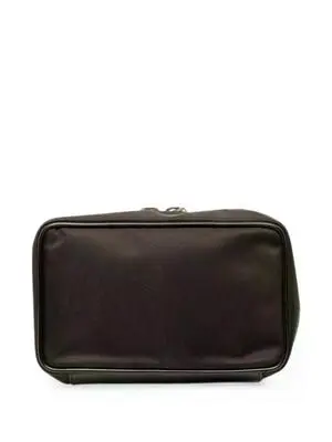 Gucci 20th Century Nylon Bamboo Vanity Bag