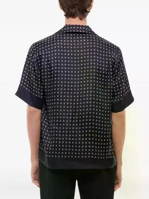 FURSAC Geometric-pattern Short-sleeve Shirt