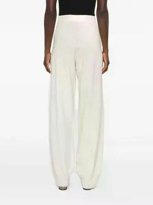 Fabiana Filippi Fine-knit Wide-leg Trousers - Neutrals