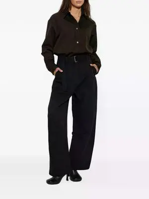 Studio Nicholson Rouen Wool Shirt - Brown
