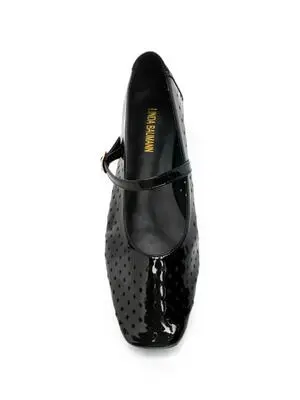 LINDA BAUMANN Perforated Mary Jane Flats