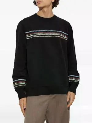 Paul Smith Embroidered Logo-stripe Sweater