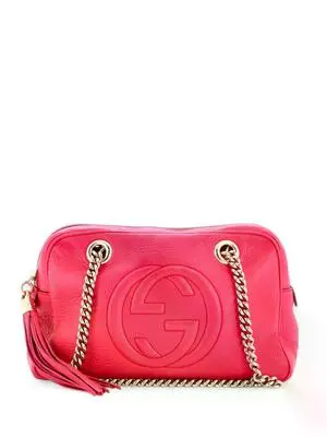 Gucci Soho Chain Shoulder Bag - Pink