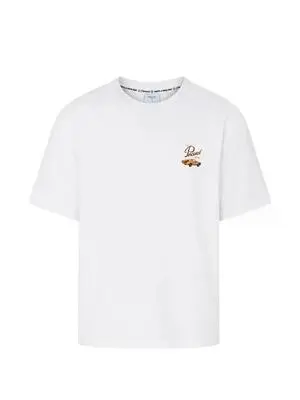 PERCIVAL Graphic-print Crew-neck T-shirt - White