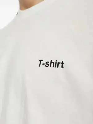 Vetements Slogan-print Crew-neck T-shirt