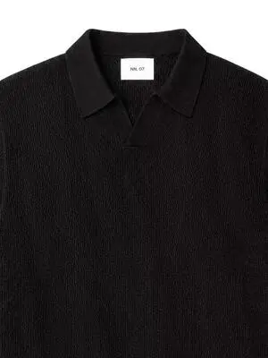 Nn07 Paul Textured-knit T-shirt