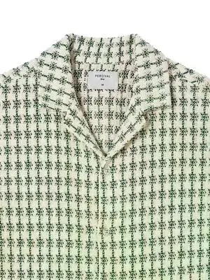 PERCIVAL Freddie Check-pattern Short-sleeve Shirt