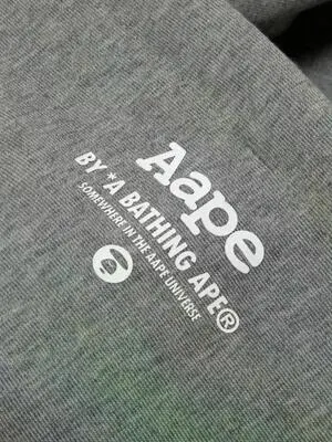 AAPE BY *A BATHING APE Moonface Logo Hoodie