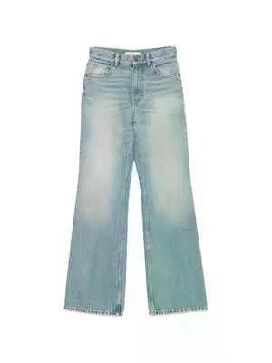 Chloé Flamingo Embroidered Jeans