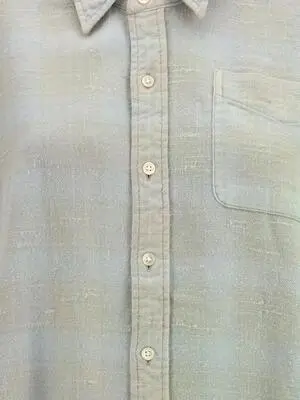 R13 Check Frayed-edge Shirt