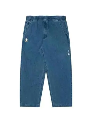 AAPE BY *A BATHING APE Moonface Patch Loose-fit Jeans