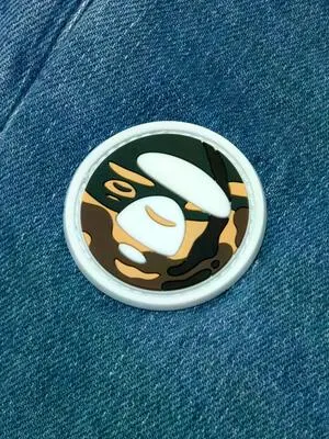 AAPE BY *A BATHING APE Moonface Patch Loose-fit Jeans
