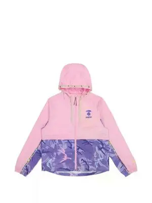 AAPE BY *A BATHING APE Moonface Camouflage Hooded Jacket - Pink