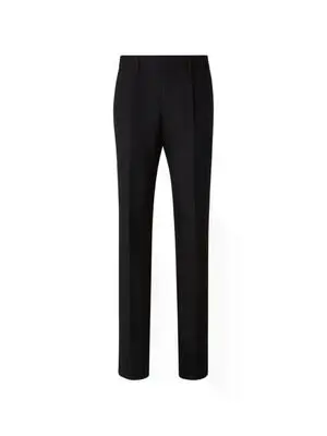 LARDINI Mandarin-collar Single-breasted Suit