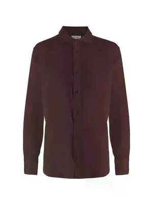 HER SHIRT Button-fastening Long-sleeve Shirt