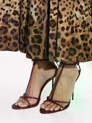 Paris Texas Lidia Patent-finish Sandals