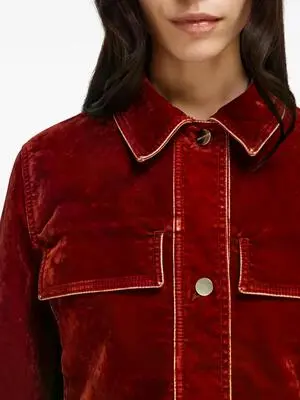 FERRAGAMO Velvet Utility Jacket