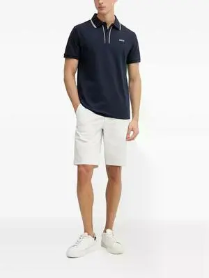 Guess Piqué-texture Tipped Polo Shirt